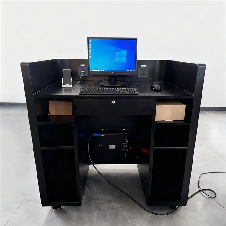 China Stand Table Portable Booth Led Video Wall Display Screen ...